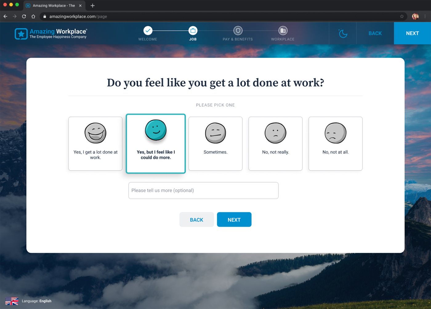 Surveys - Amazing Workplace