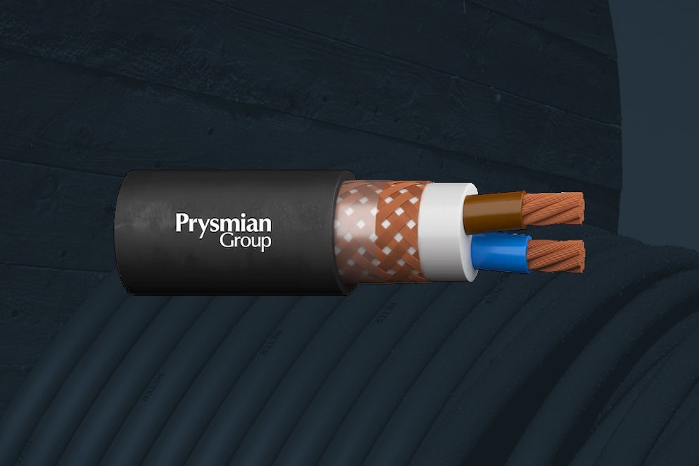 Power cables for military ships