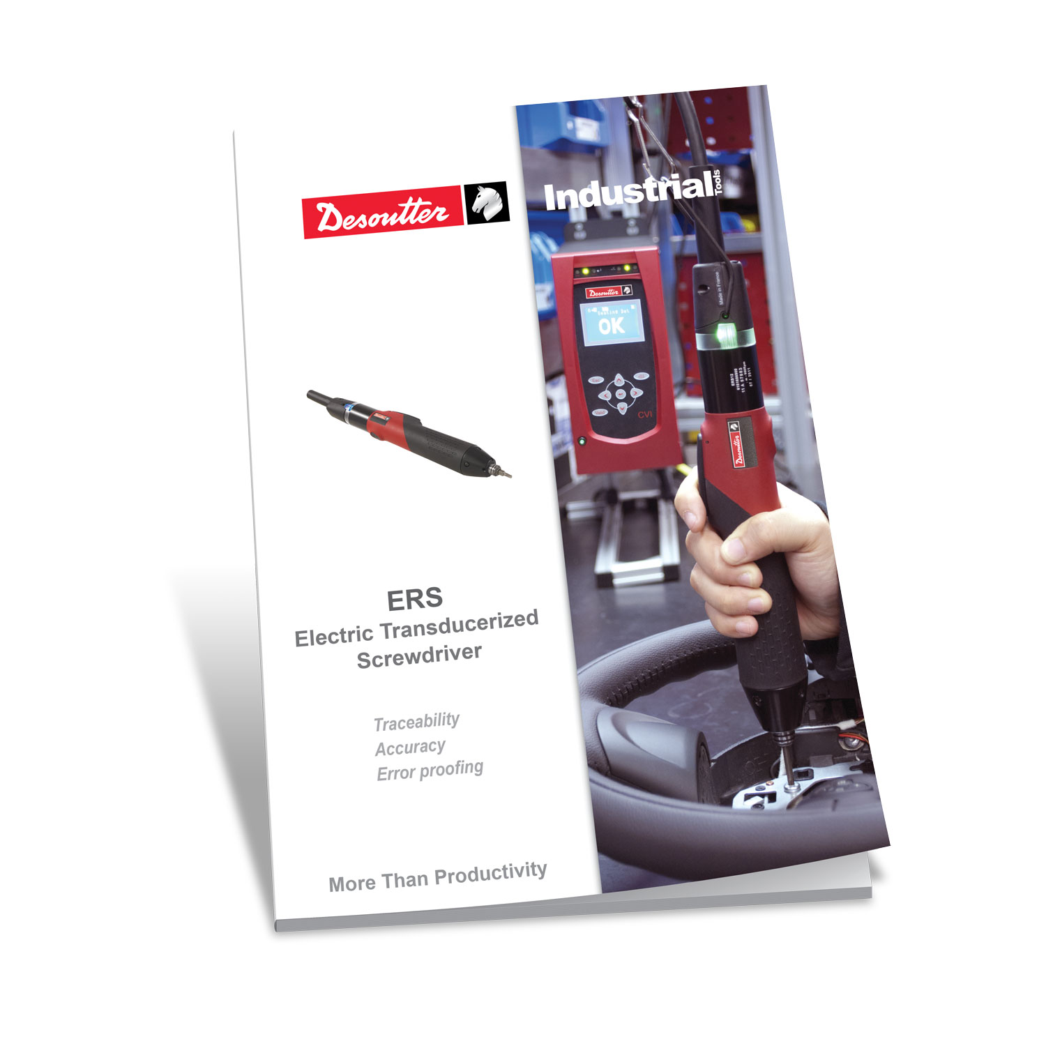 [Leaflet] Electric Transducerized Screwdriver (ERS) | Desoutter Tools