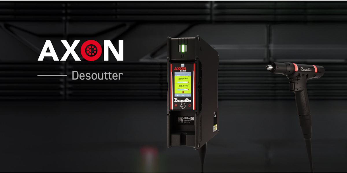Introducing AXON: The Future of Corded Tool Management - Desoutter