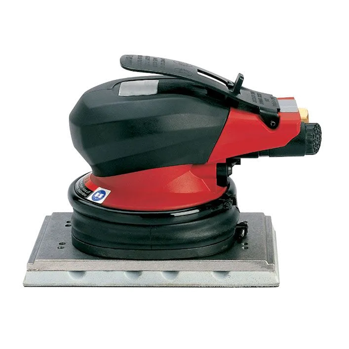 Orbital sanders for abrasive sheets
