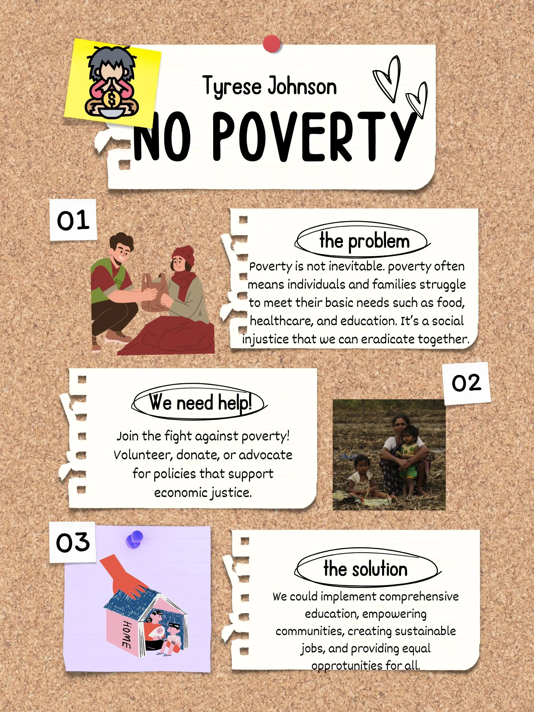 View Fact-ivism Card for No Poverty