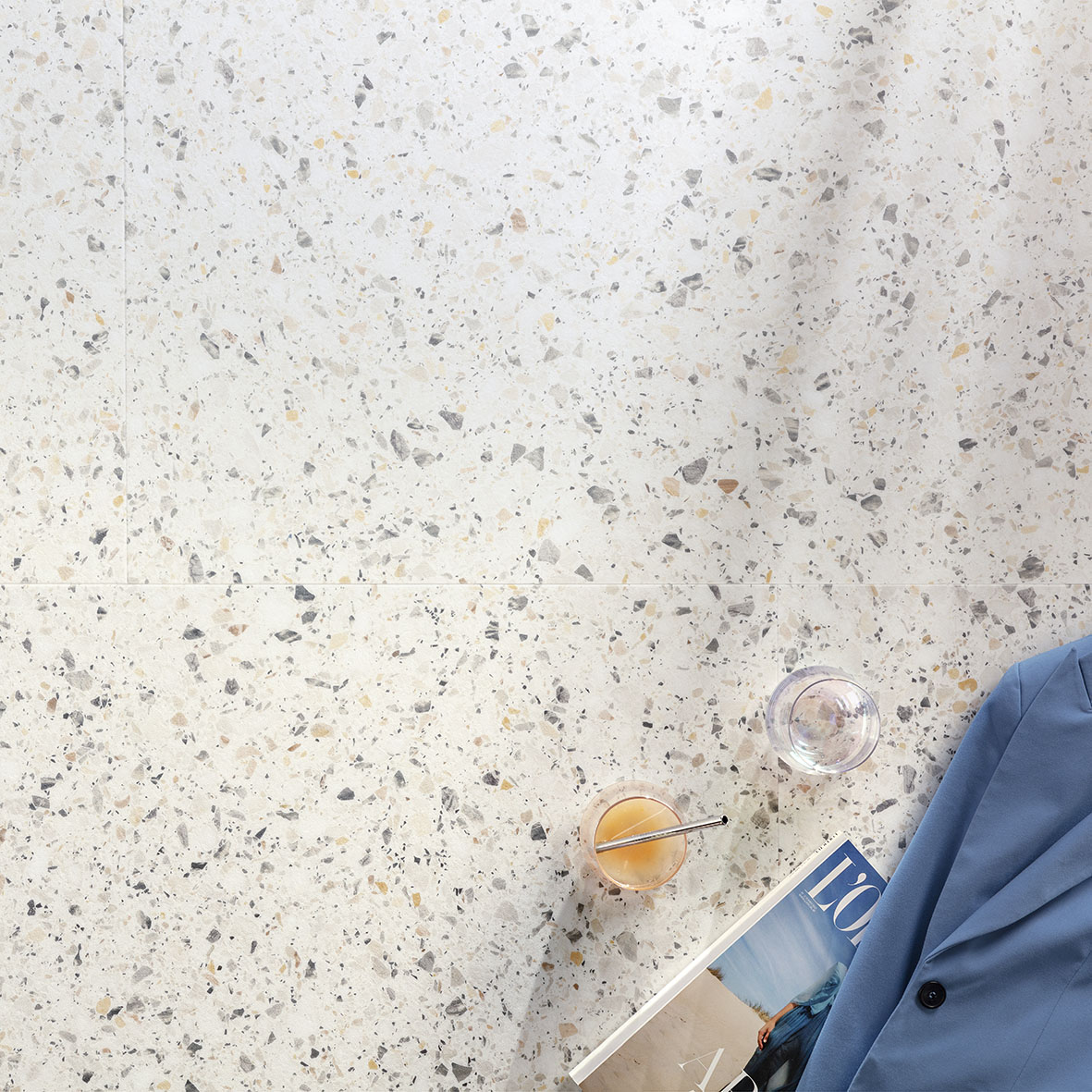 Floorify Terrazzo Vinyl Tegels | Floorify