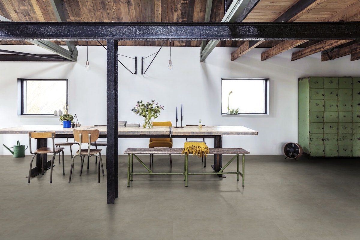 Oyster - Big Vinyl Tile | Floorify