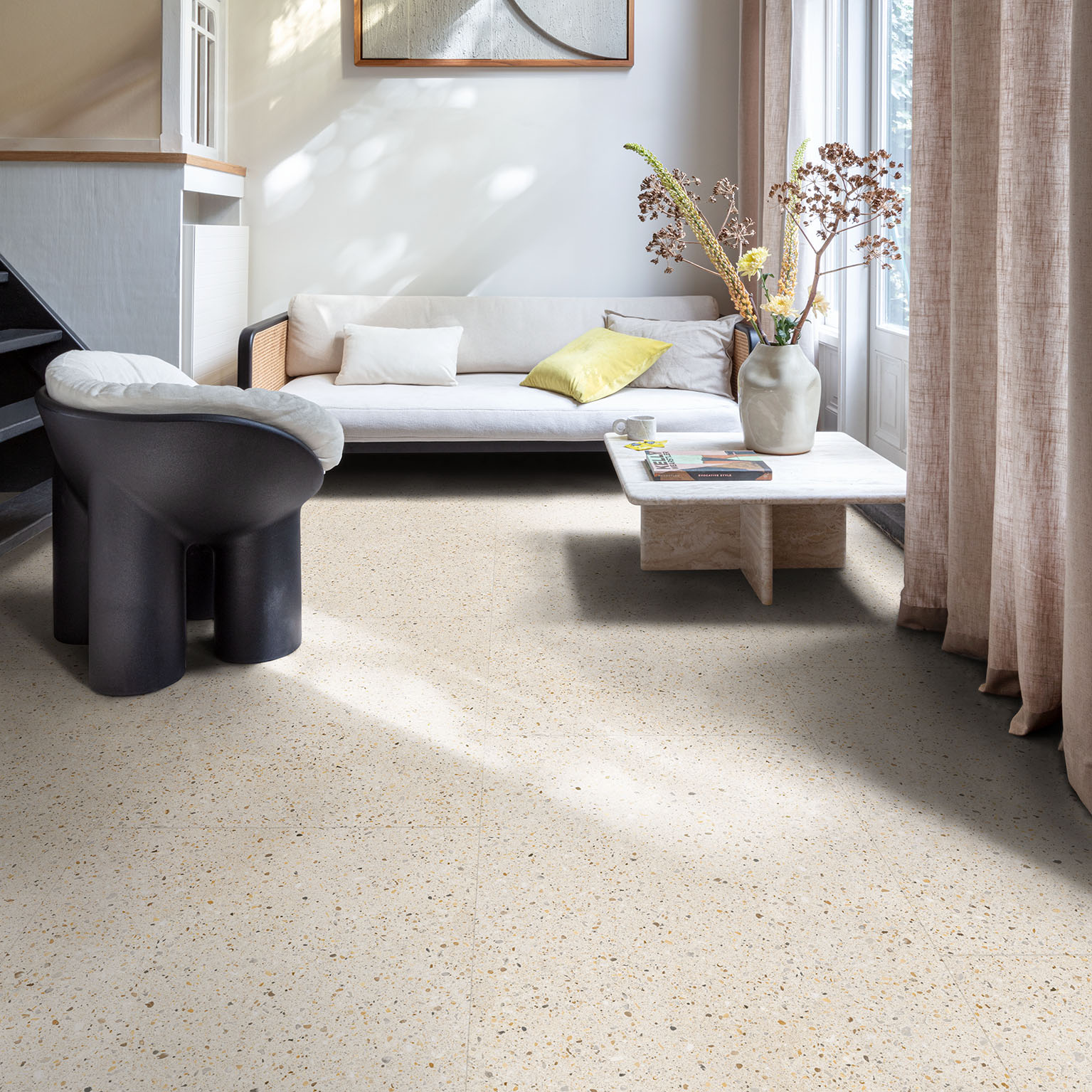 Vinyl Terrazzo Tegels | Floorify