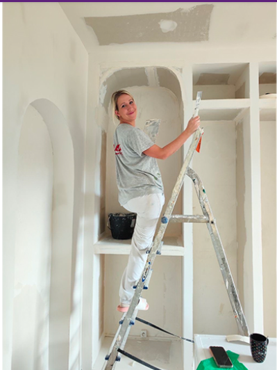 The metamorphosis of @la_maison_centenaire her home with Floorify's Anago floor