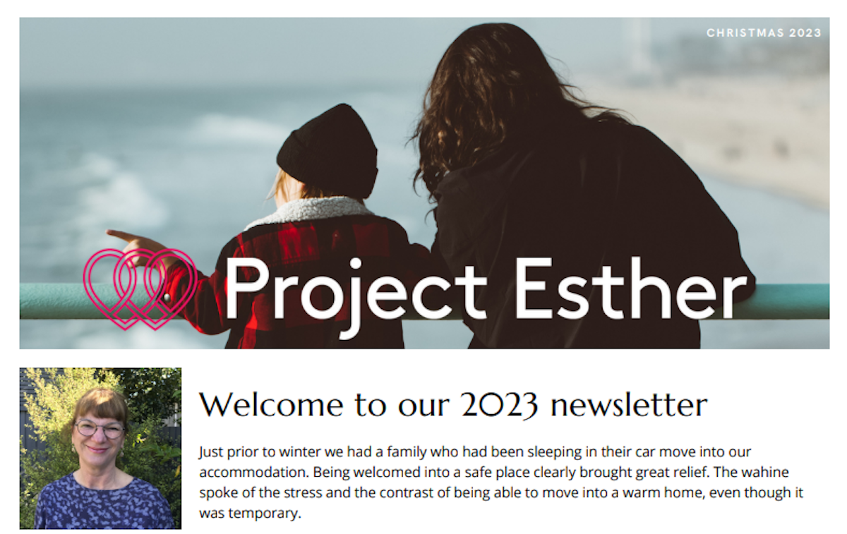 Project Esther - News - 2023 Newsletter