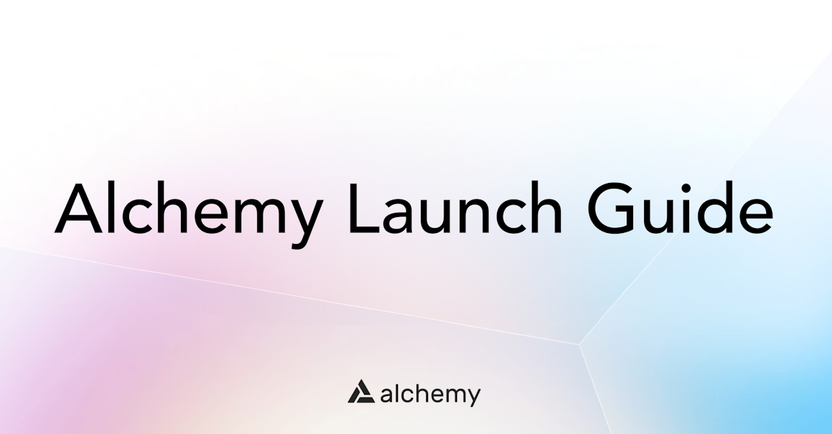 How to Launch a Dapp on Alchemy