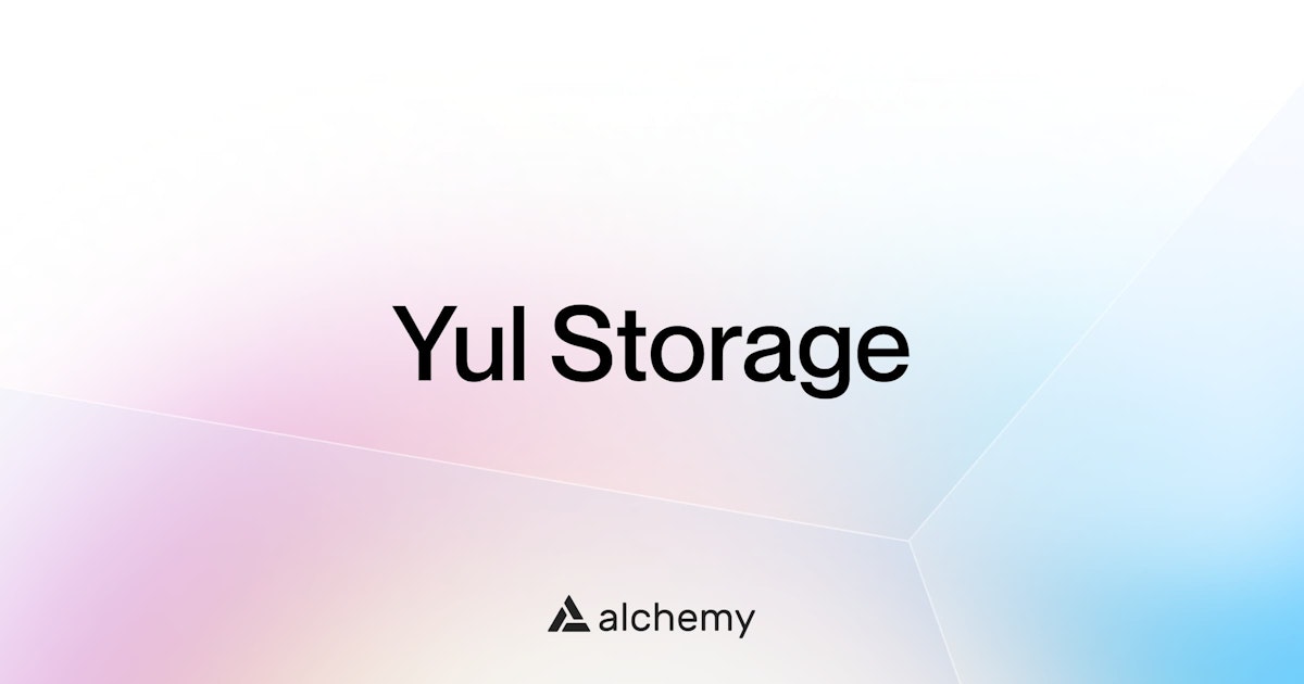 How does Yul storage work?