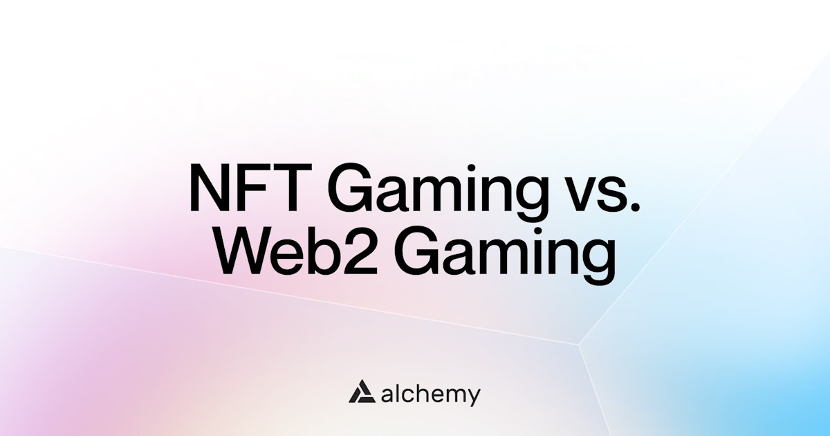 What is the difference between NFT gaming vs. Web2 gaming?