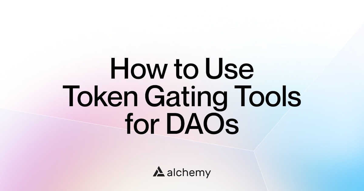 How to Use Token Gating Tools for your DAO