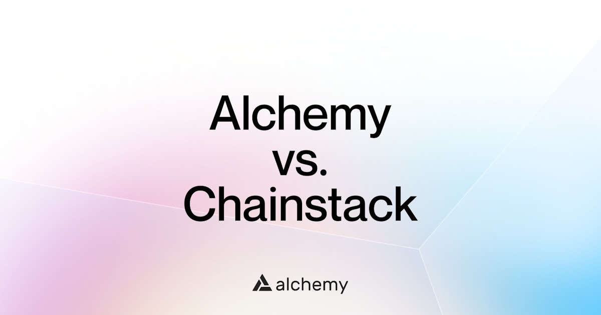 Alchemy vs. Chainstack