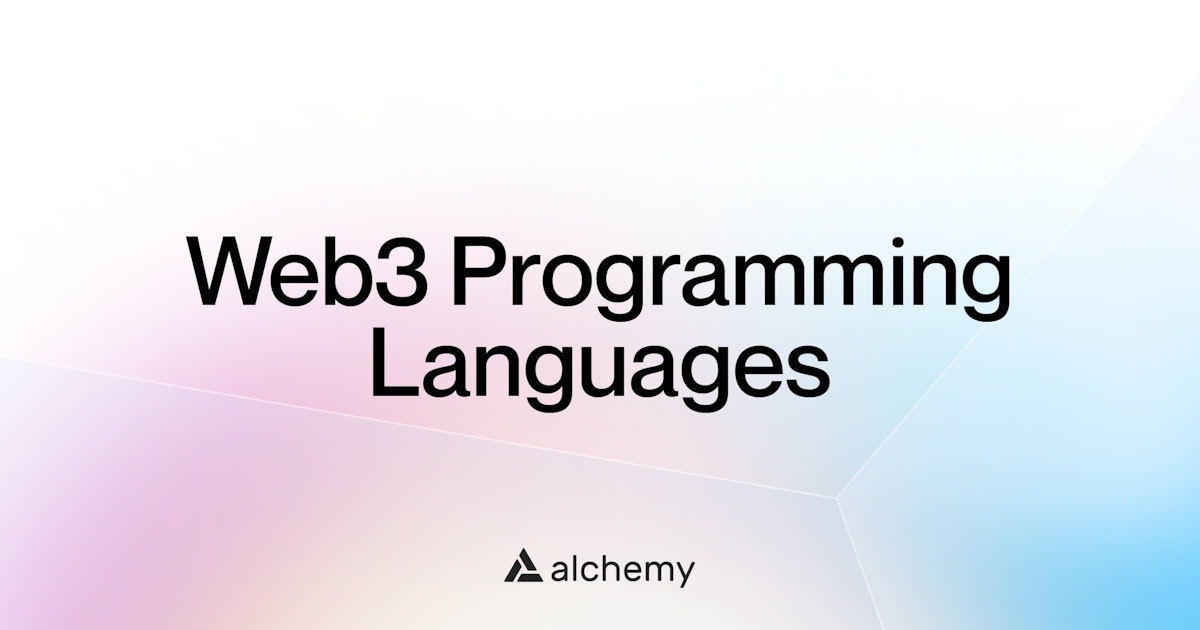 The 12 Most Important Web3 Programming Languages (2023)