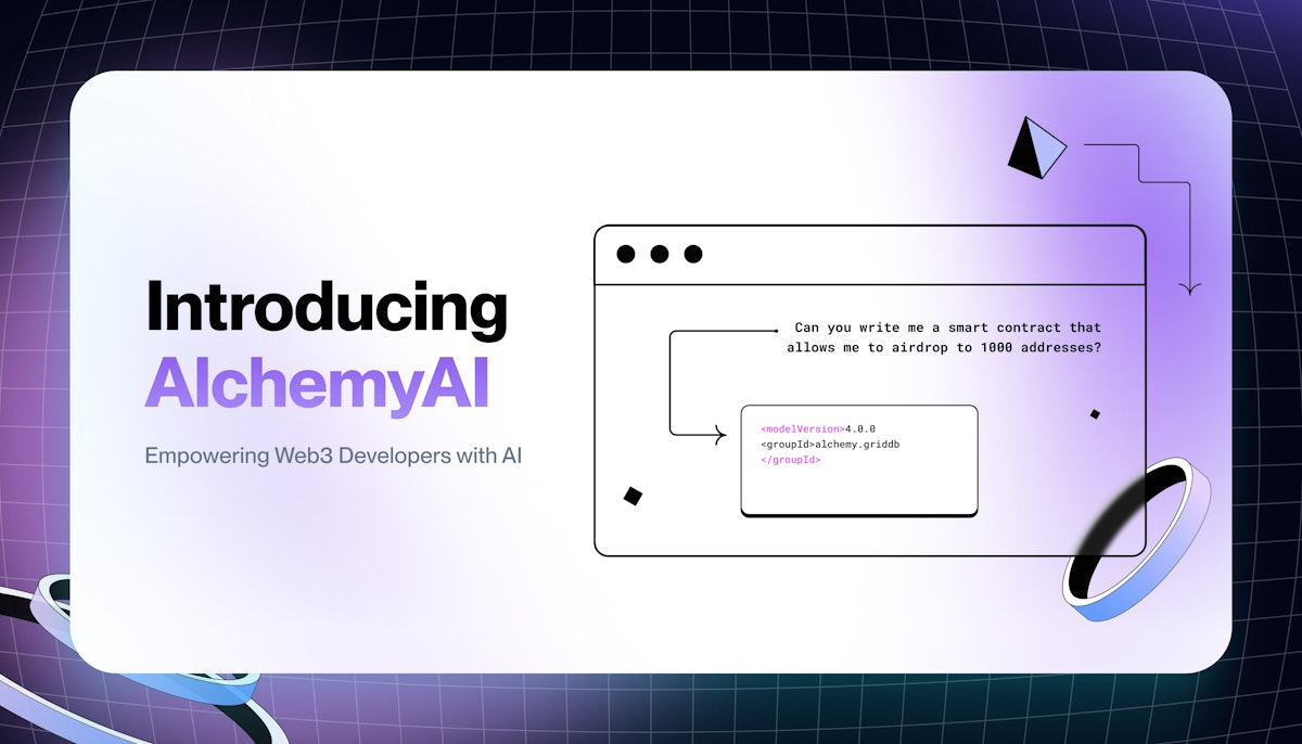 Introducing AlchemyAI: AI-powered Web3 Developer Tools