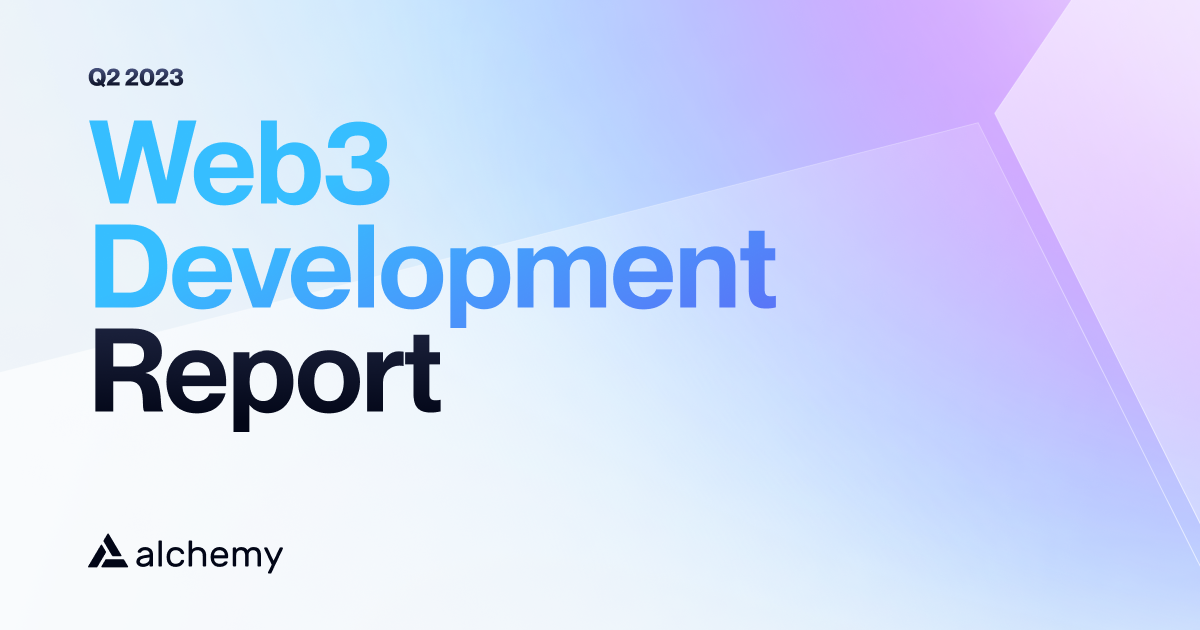 Web3 Development Report (Q2 2023)