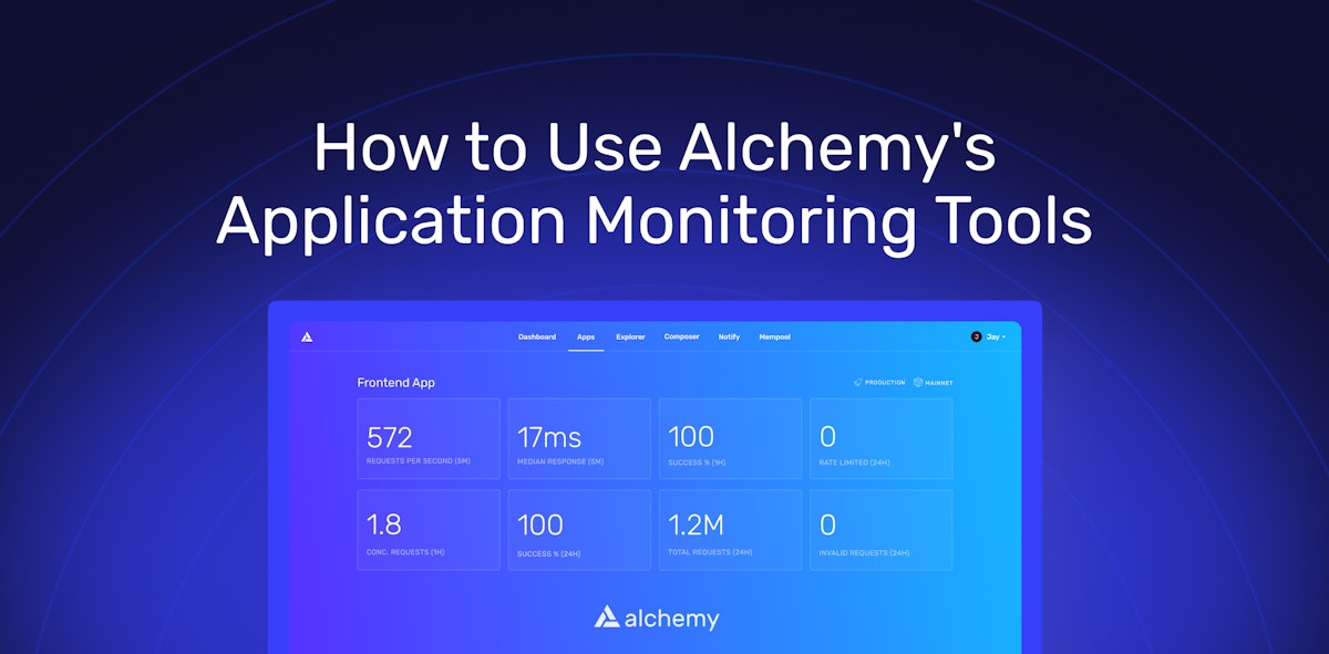 How to Use Alchemy’s Application Monitoring Tools
