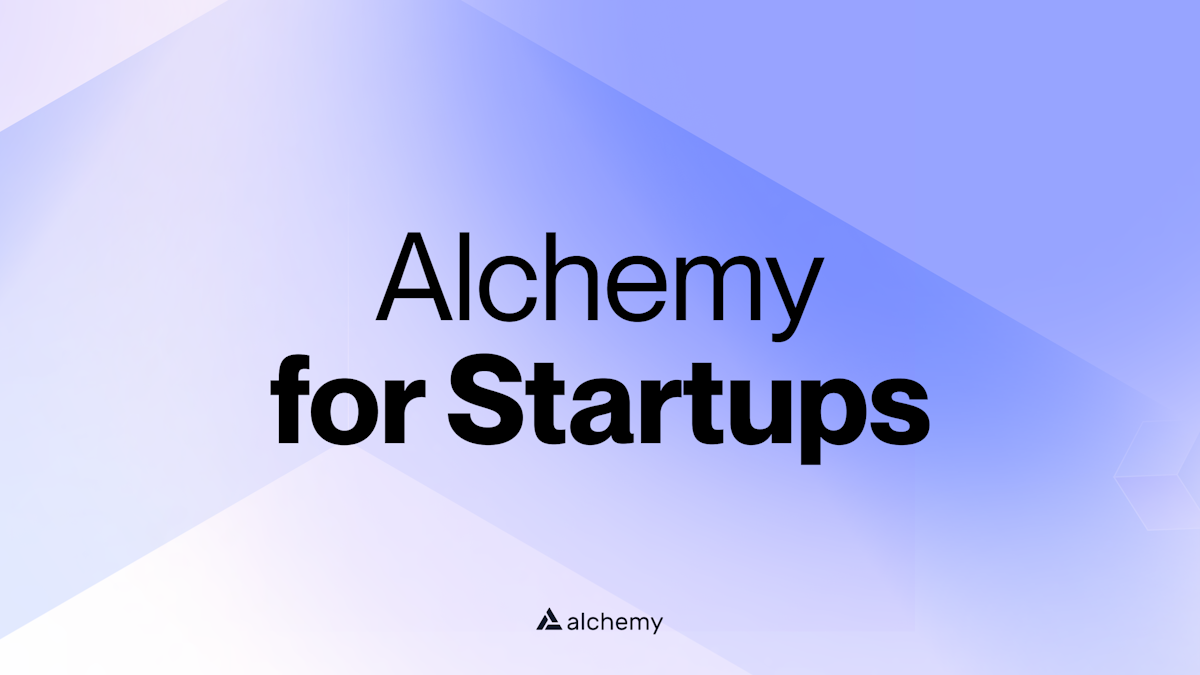 Alchemy Startup Program