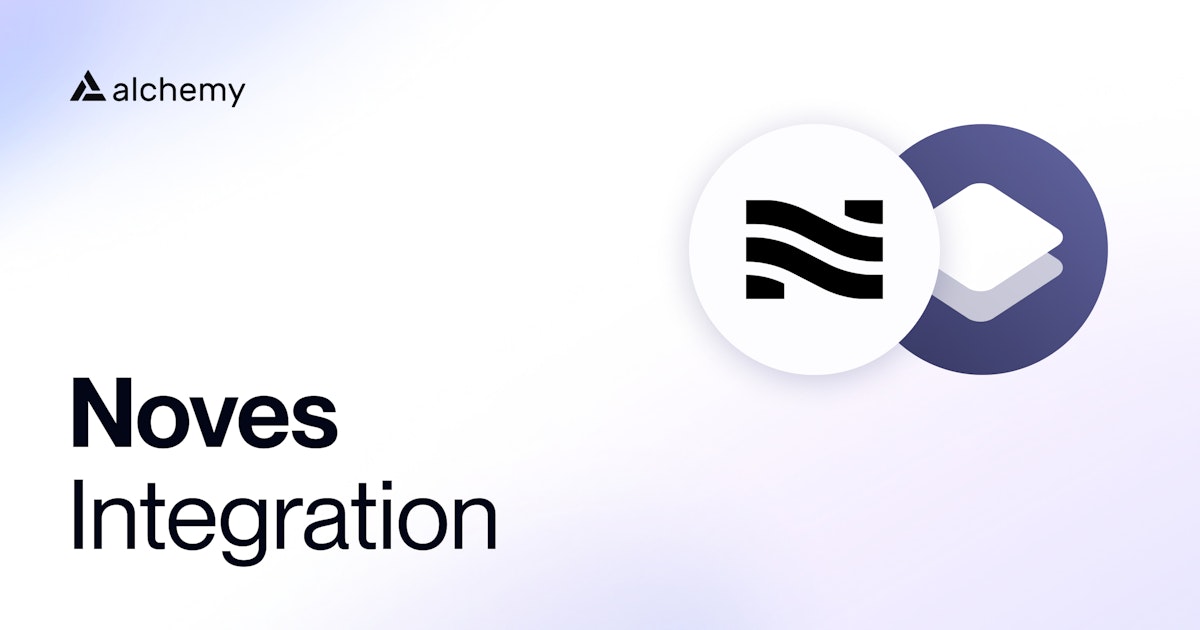 New Integrations for Rollups partner: Noves