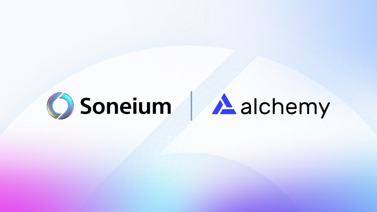 Alchemy Partners with Soneium, A L2 by Sony Group & Startale