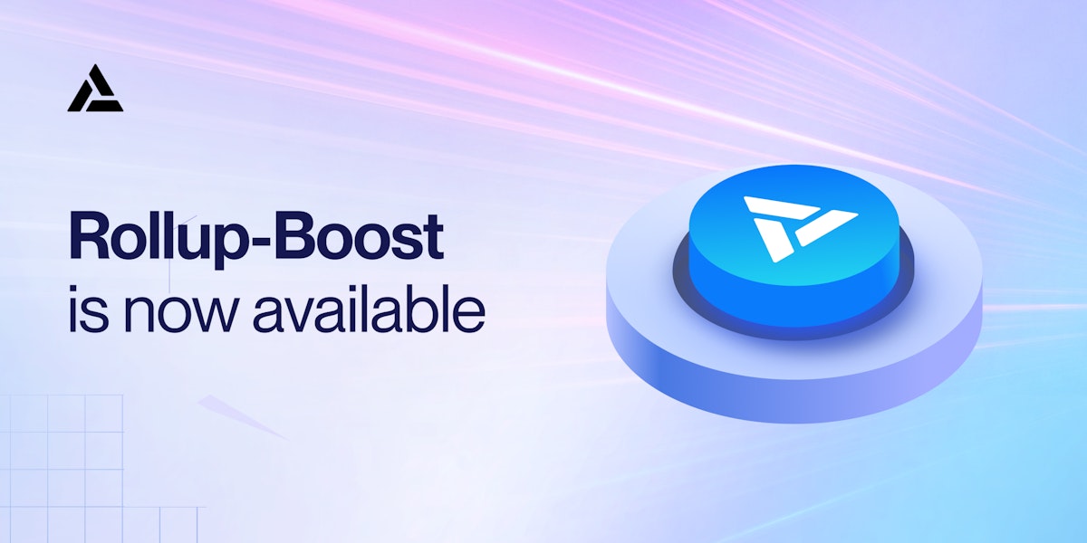 Boost your rollup: We now support Rollup-Boost by Flashbots!