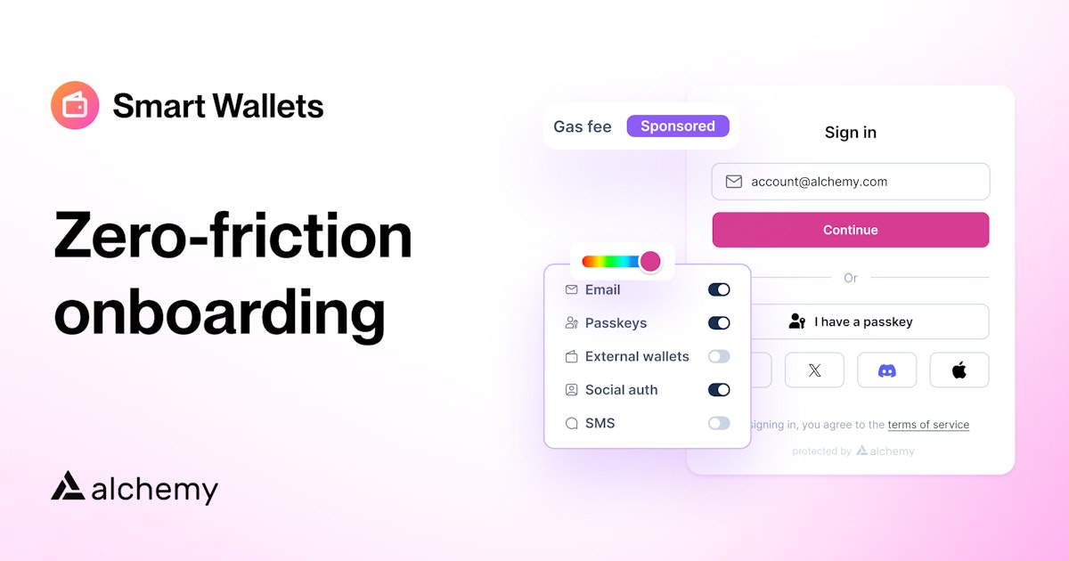 Web3 Onboarding with Smart Wallets