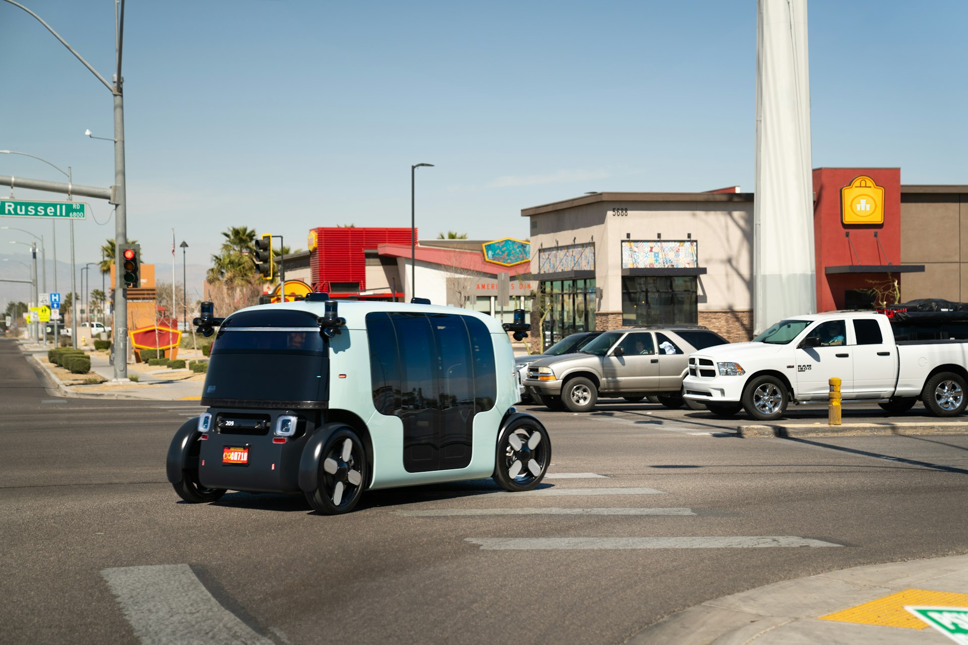 The next steps for our robotaxi in Las Vegas, Foster City, and beyond
