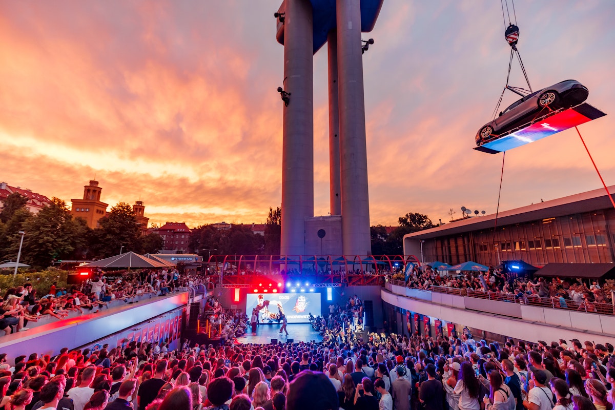 A levitating Porsche Taycan helped select the Red Bull Dance Your Style ...