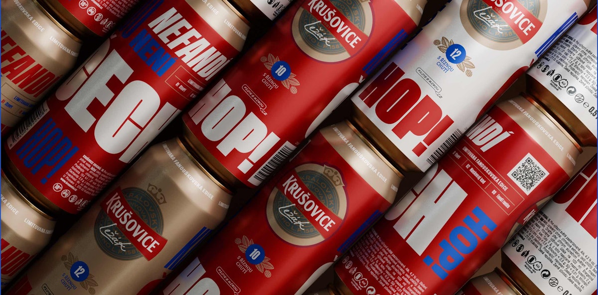 Krušovice: Cheering Cans & Cheering Fans! — FLO