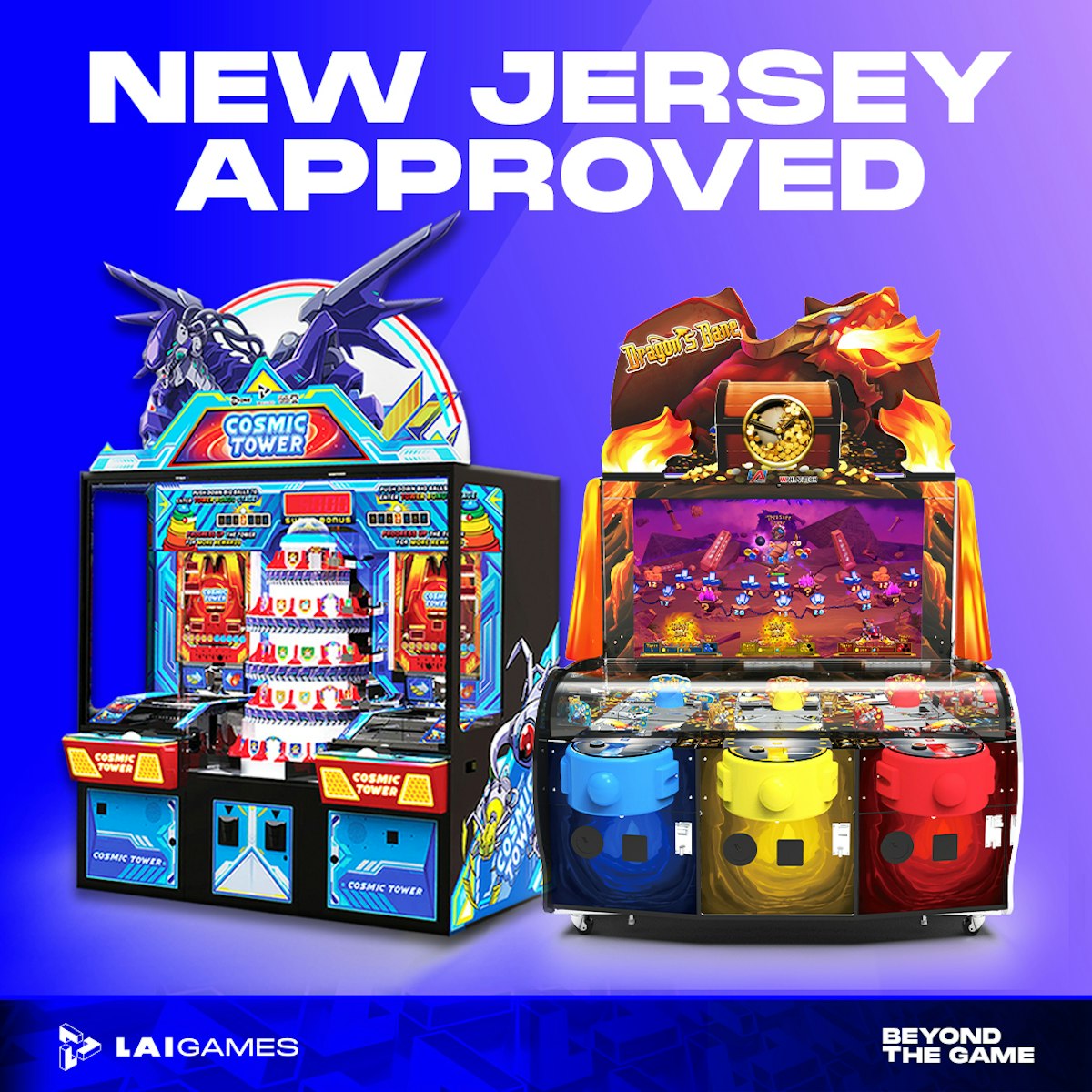 New LAI Games Approved for New Jersey | LAI Games