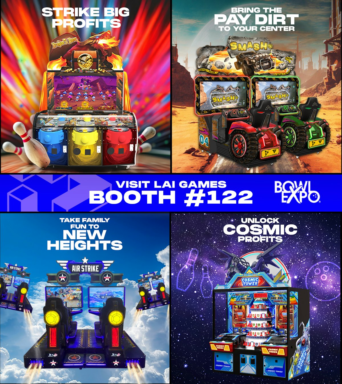 LAI Games Brings Newest Hits to Bowl Expo | LAI Games