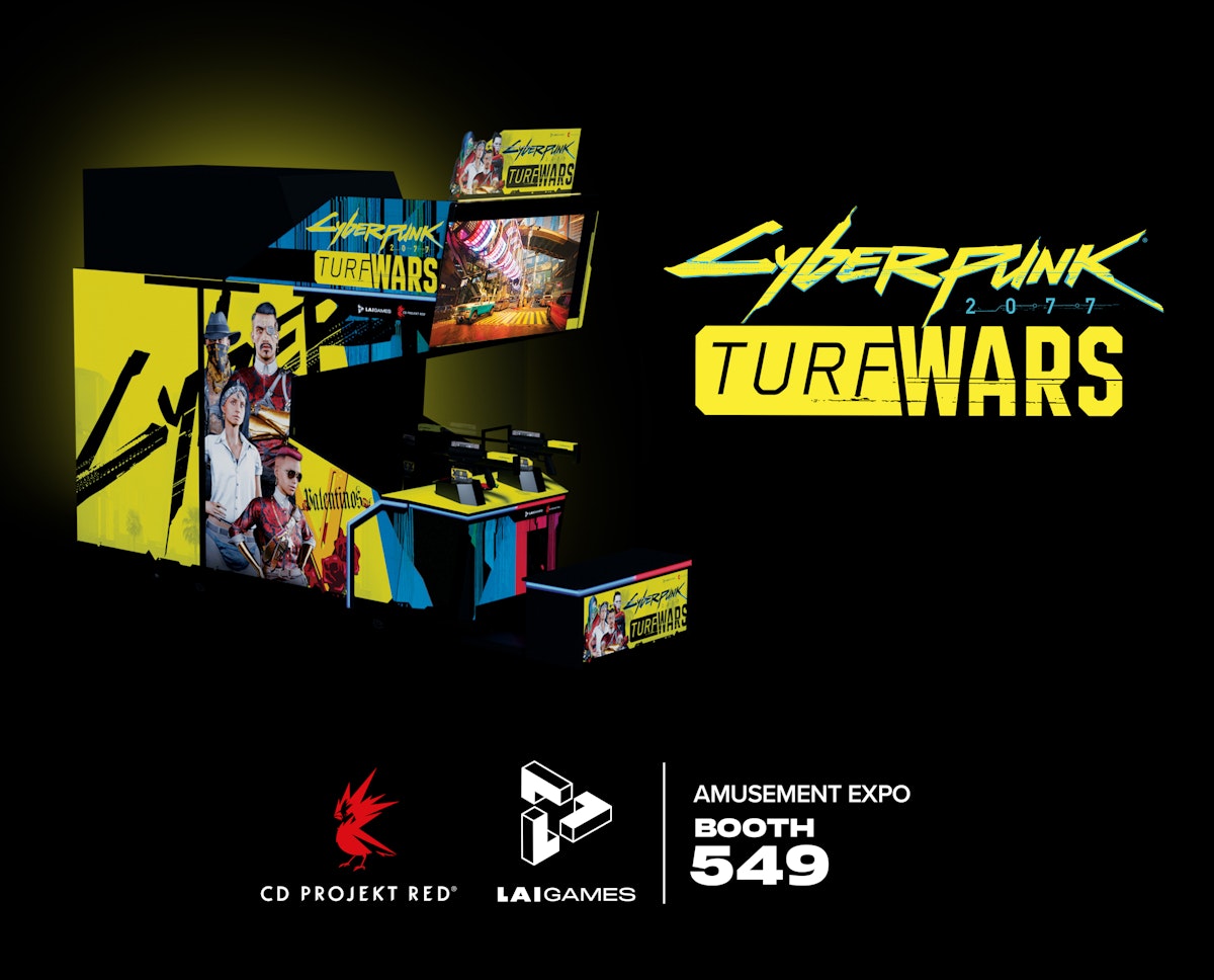 Cyberpunk 2077: Turf Wars Arcade Game Revealed! | LAI Games
