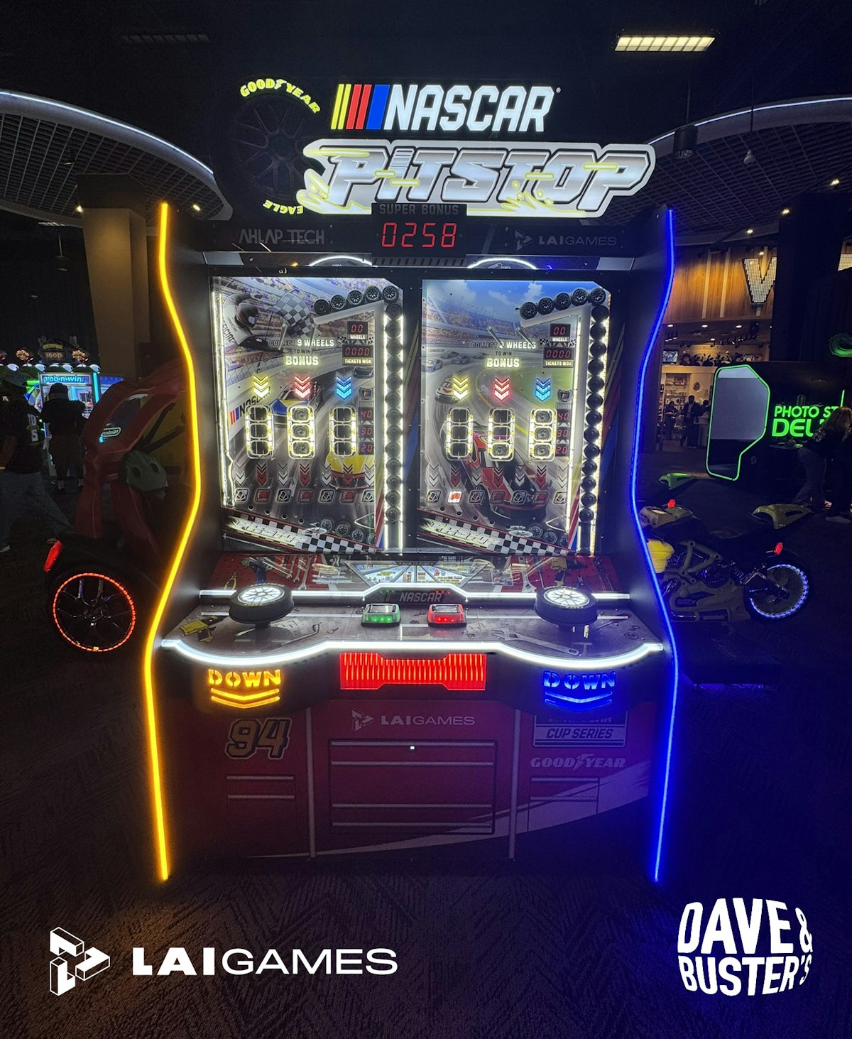 🔧 Just Announced: NASCAR Pit Stop Hits the Arcade Circuit!