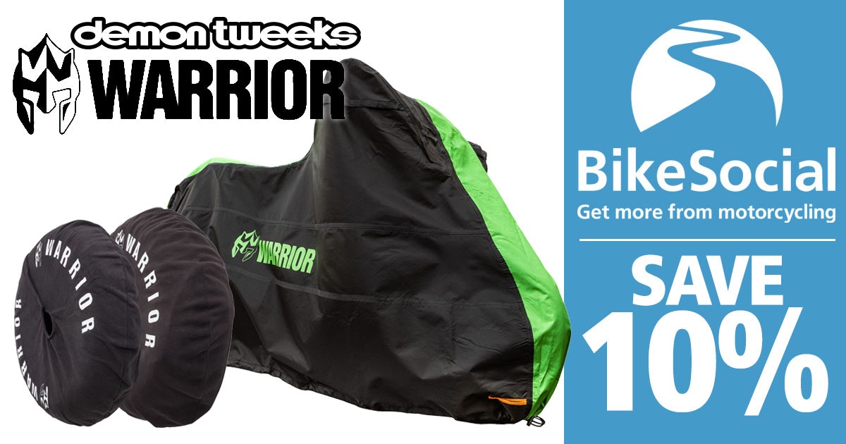 Save 10% on all of Demon Tweeks’ Warrior pit, paddock and garage equipment