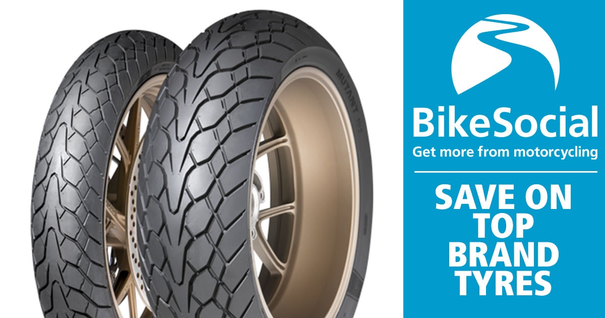 Save on top branded tyres with BikeSocial