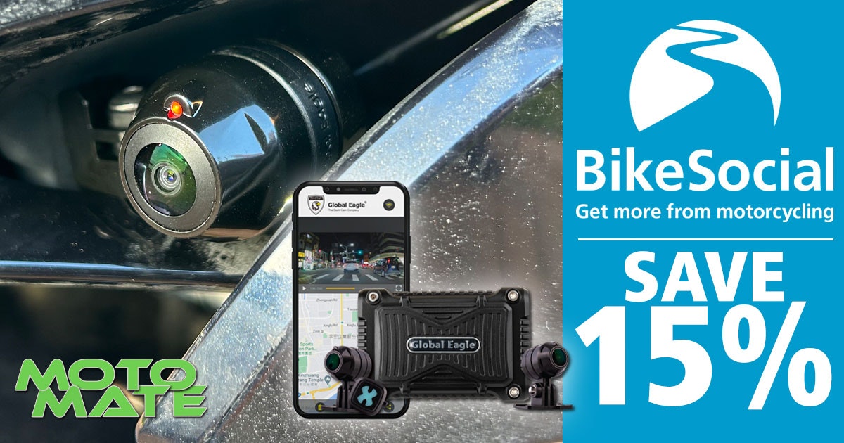 Save 15% on the Global Eagle S3 or X6 Plus full HD motorcycle camera ...