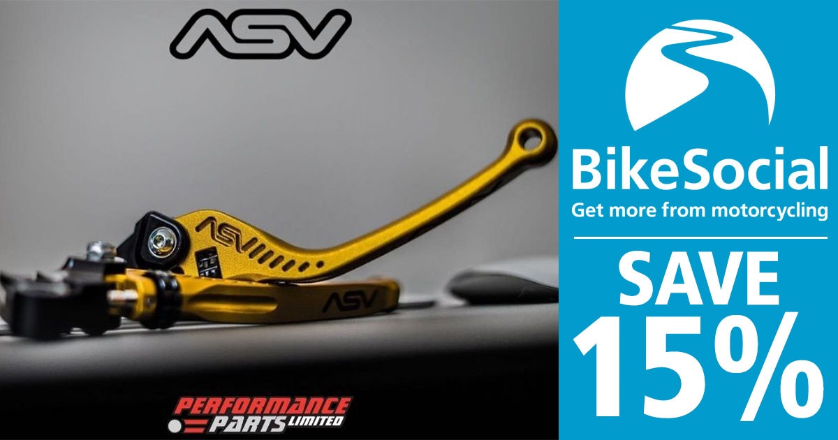 Save 15% on ASV unbreakable folding adjustable brake and clutch levers