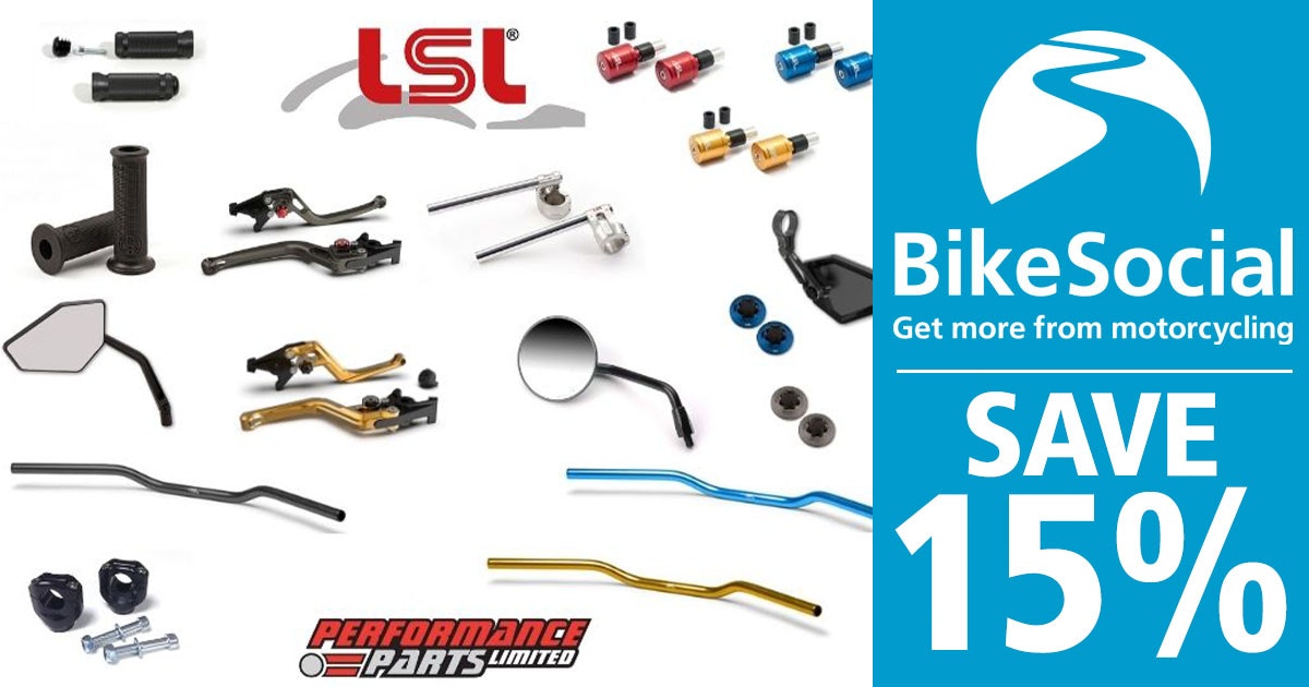 Save 15% on LSL products at Performance Parts with BikeSocial