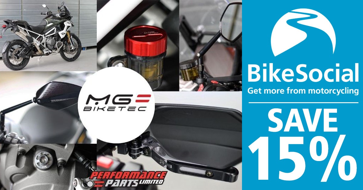 Save 15% on MG Biketec components at Performance Parts with BikeSocial