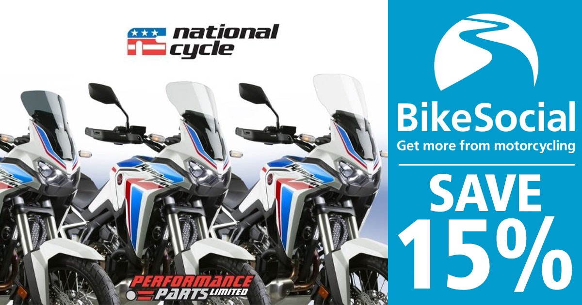 Save 15% on National Cycle products at Performance Parts with BikeSocial