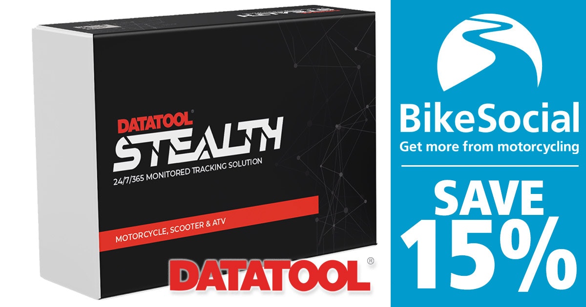 Save 15% on the Datatool Stealth Motorcycle Tracker!
