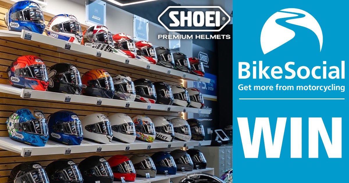 Win the Ultimate Shoei Helmet Experience with BikeSocial Membership