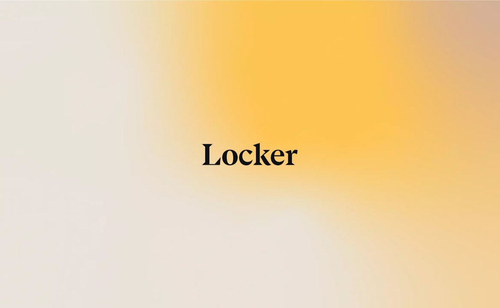 Better Off Studios I Work I Locker