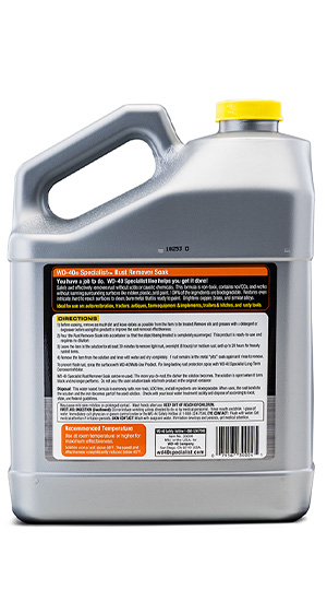 Rust Removal Solution for Tools & Rust Remover Soak | WD-40