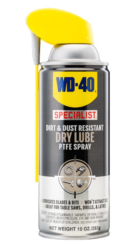 Dry Lube PTFE Spray - Dirt & Dust Resistant Dry Lube | WD-40