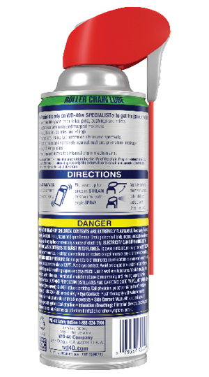 Non-Fling Roller Chain Lubricant Spray | WD-40