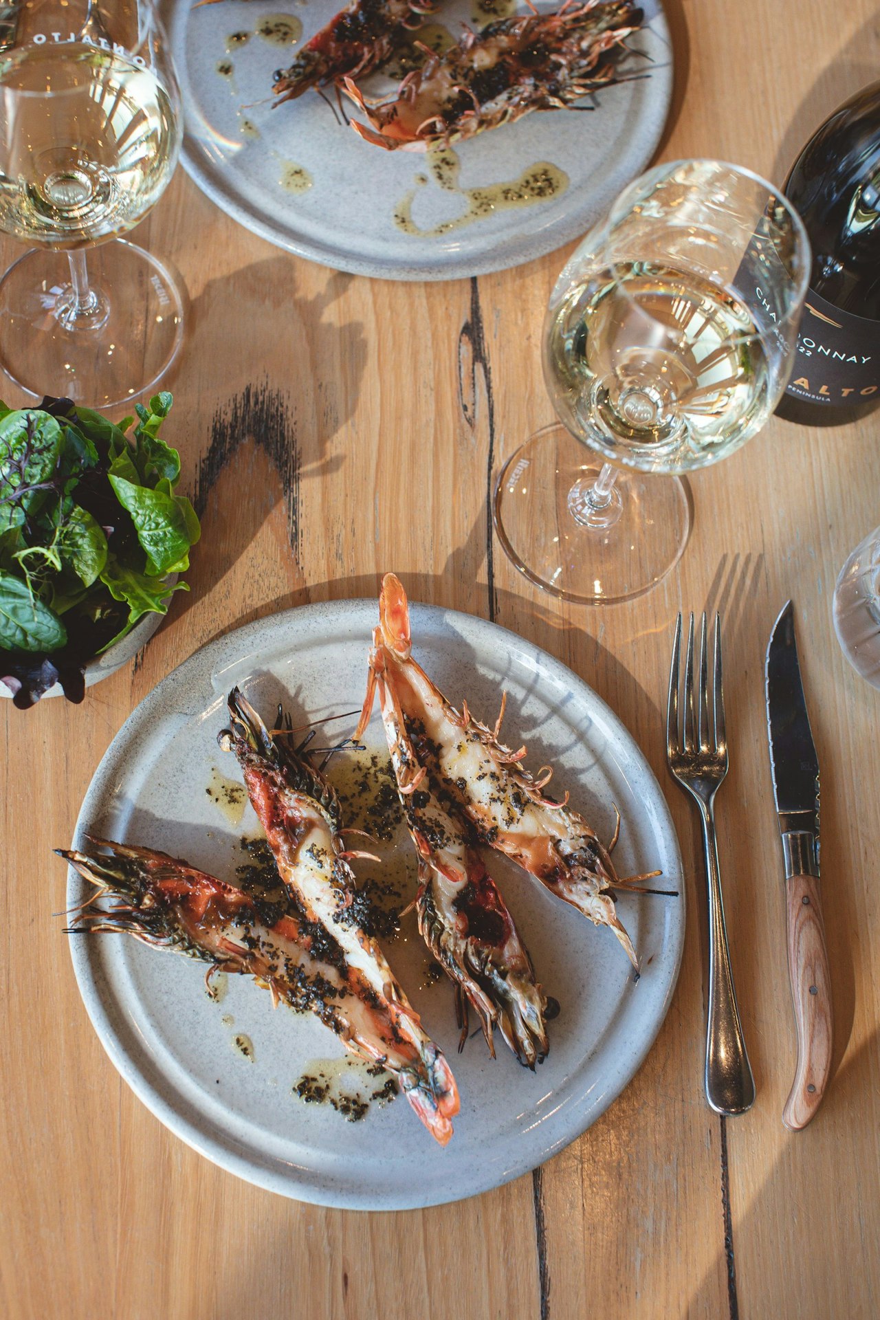 Gulf of Carpentaria Prawns with Seaweed Butter from Montalto | Marshall ...