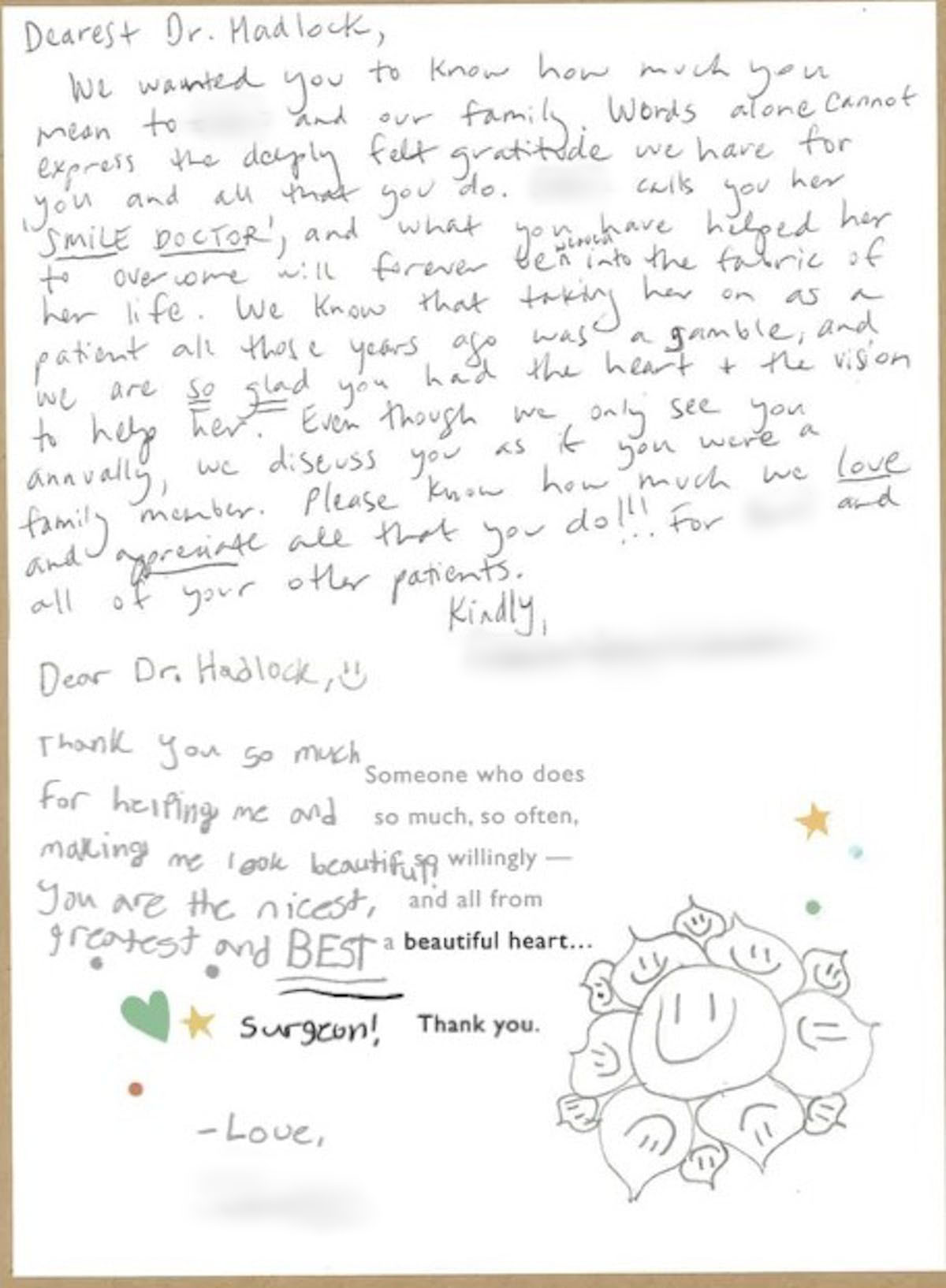 Testimonials | Hadlock Facial Plastic Surgery