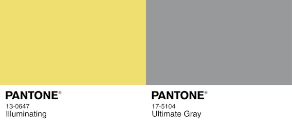 Ultimate Gray Illuminating Pantone Colors Of The Year