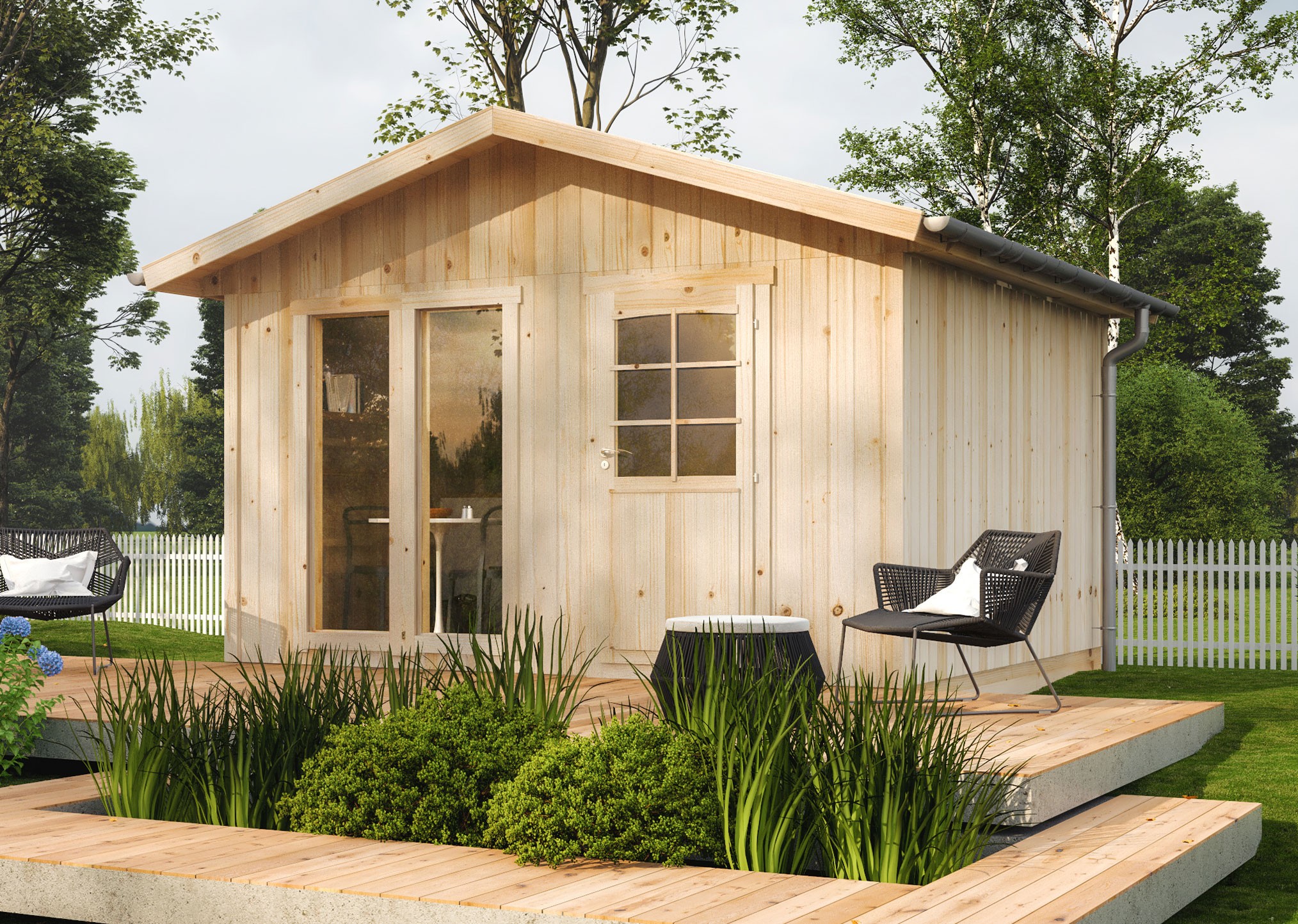 Friggebod Frida | 14 kvm | Byggelement | Polhus