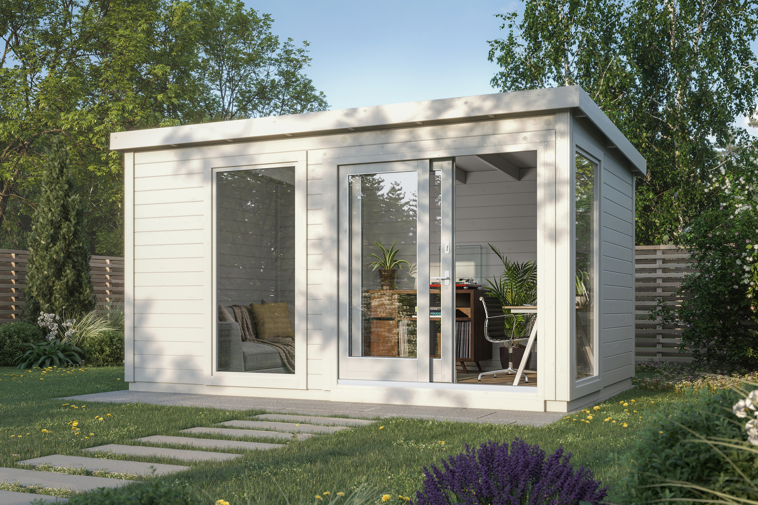 Anneks Astrid | Skyvedører | Moderne design | Polhus